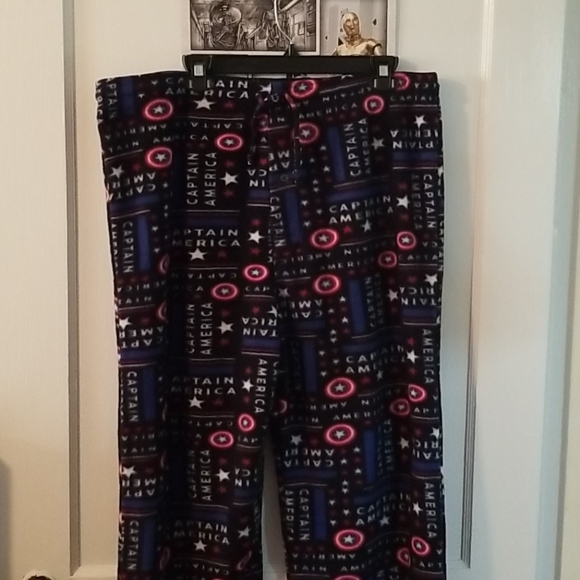 Marvel | Pants | Marvel Captain America Pants Xxl | Poshmark